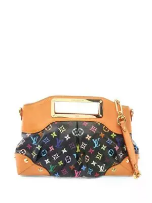 LOUIS VUITTON 2009 Mm Monogram Multicolor Judy Satchel - Black