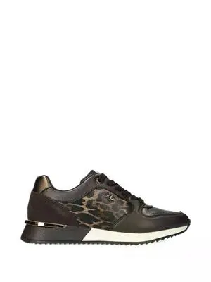 MEXX Fleur Ellen Leopard-print Panelled Sneakers - Brown