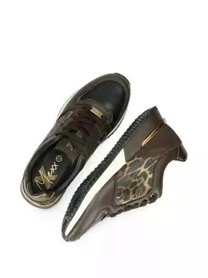 MEXX Fleur Ellen Leopard-print Panelled Sneakers