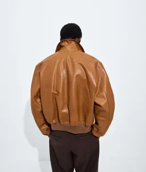 Bottega Veneta Shearling And Leather Blouson
