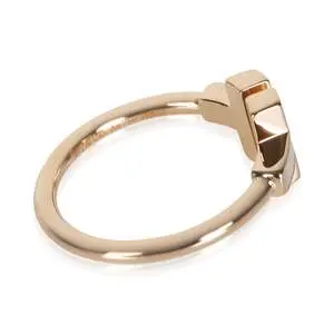 Tiffany & Co. Rose Gold Mother Of Pearl T Wire Ring - Rose_gold