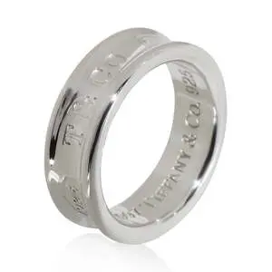 Tiffany & Co. Sterling Silver 1837 Ring