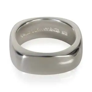 Tiffany & Co. Sterling Silver Square Cushion Ring - Sterling_silver