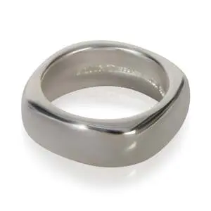 Tiffany & Co. Sterling Silver Square Cushion Ring