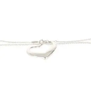 Tiffany & Co. Sterling Silver Elsa Peretti Extra Large Open Heart Pendant