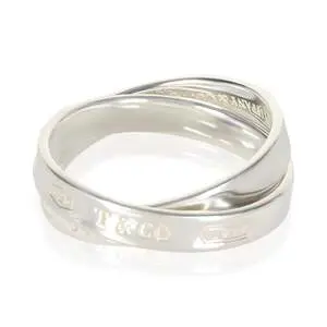 Tiffany & Co. Sterling Silver 1837 Interlocking Ring - Sterling_silver