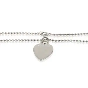 Tiffany & Co. Sterling Silver Heart Tag Necklace