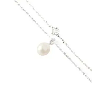 Tiffany & Co. Sterling Silver Pearl Paloma Picasso Olive Leaf Pendant