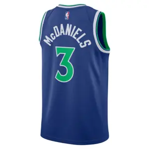 Nike Minnesota Timberwolves Icon Edition Dri-fit Nba Swingman Jersey - Blue