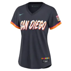 Nike San Diego Padres City Connect Mlb Stadium Jersey - Black