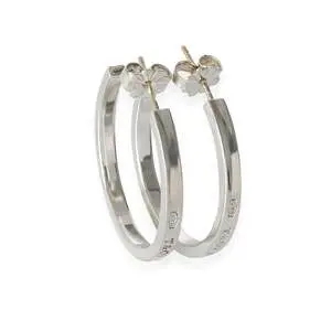 Tiffany & Co. Sterling Silver 1837 Earrings - Sterling_silver
