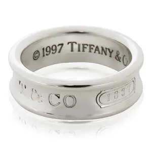 Tiffany & Co. Sterling Silver 1837 Ring