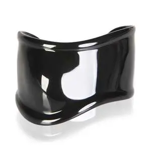 Tiffany & Co. Elsa Peretti Right Wrist Small Model Bone Cuff Bracelet - Black_rhodium