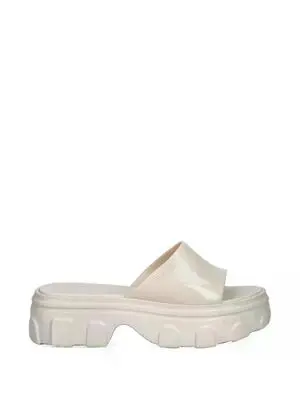 Melissa Ella Chunky-sole Slides - Neutrals