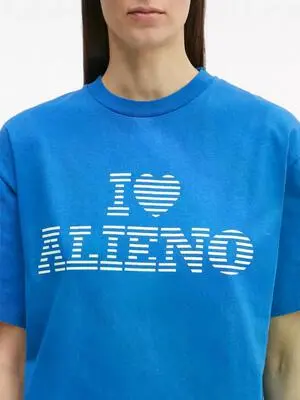 NO PROBLEMO I Heart Printed T-shirt - Blue