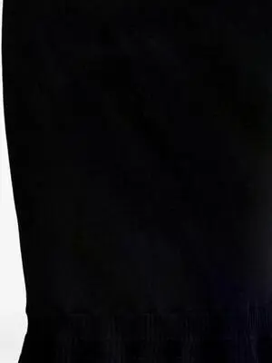 Sisley Ruffled-hem Midi Skirt