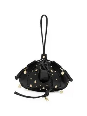 AIGNER Extra-small Castella Preziosa Evening Tote Bag - Black