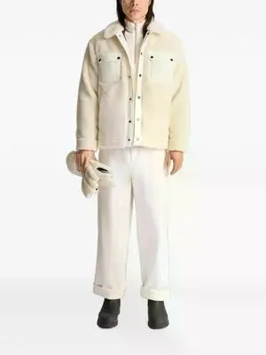 Fusalp Elstran Jacket In Faux-fur White