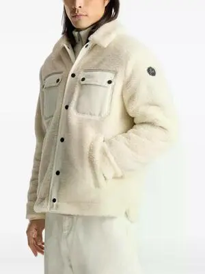 Fusalp Elstran Jacket In Faux-fur White