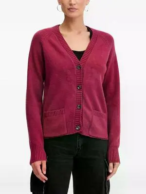 SILVIAN HEACH Button V-neck Cardigan - Pink