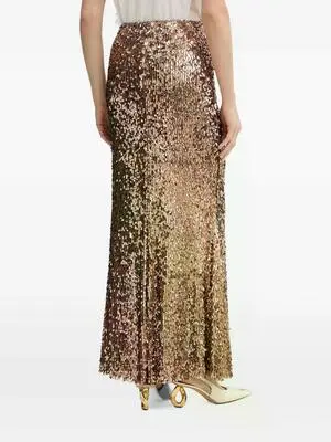 HAVEONE Sequin-embellished Maxi Skirt