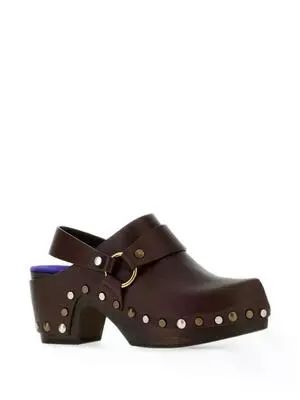 Chloé Talis Studded Leather Clogs