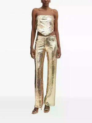 HAVEONE Sequin-embellished Trousers