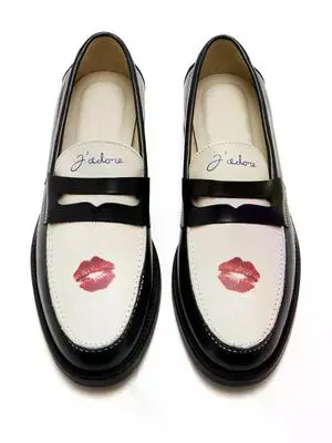 DUKE + DEXTER Wilde Kiss Loafers - Neutrals
