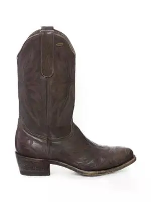 MEXICANA Aguila Cowboy Boots - Brown