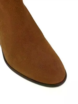 JONAK PARIS Dilia Croute Suede Block-heel Knee-high Boots