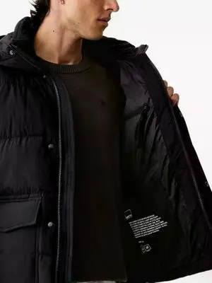 Marc O'polo Quilted Hooded Jacket - Black
