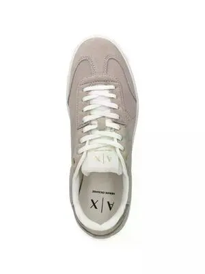 Armani Exchange Perforated Logo Sneakers