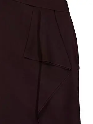 Roland Mouret Draped Sleeveless Midi Dress