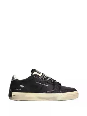 CRIME LONDON Playoff Rhinestone-embellished Sneakers - Black