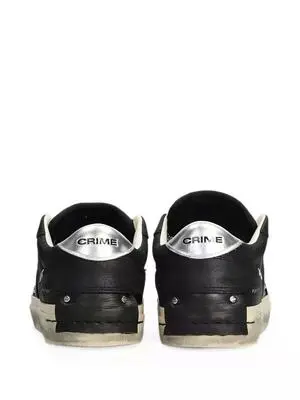 CRIME LONDON Playoff Rhinestone-embellished Sneakers