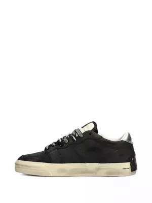 CRIME LONDON Playoff Rhinestone-embellished Sneakers