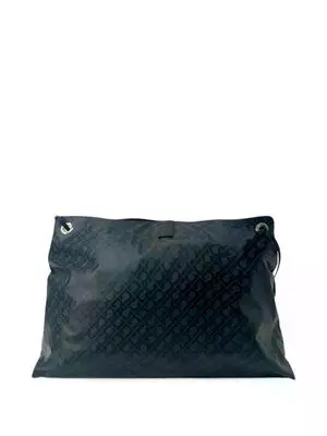 GHERARDINI Monogram-print Logo-plaque Shoulder Bag