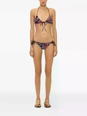 Emilio Pucci Labirinto-print Bikini Bottoms
