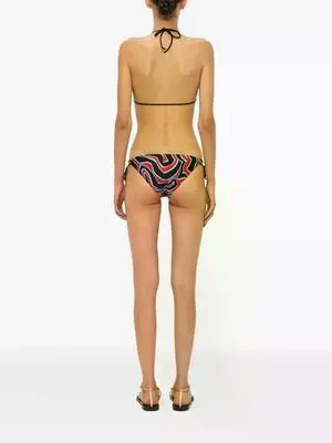 Emilio Pucci Labirinto-print Bikini Bottoms