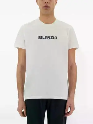 Aspesi Slogan-print T-shirt - White