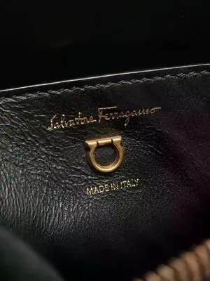 FERRAGAMO 2010s Gancini Shoulder Bag