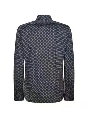 XACUS Active Shirt Geometric-print Shirt