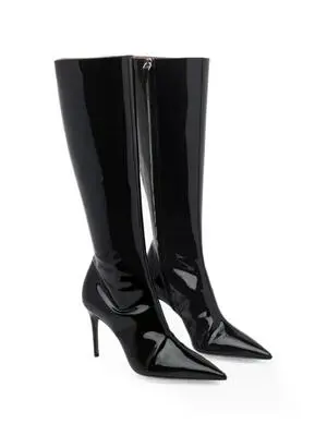 Jeffrey Campbell Patent-finish Knee-high Boots