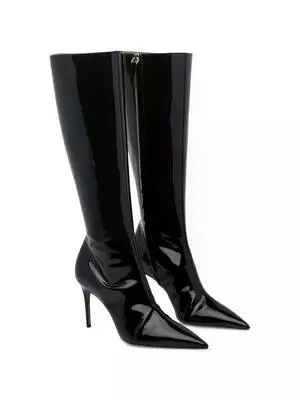 Jeffrey Campbell Patent-finish Knee-high Boots