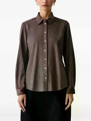 Marc O'polo Corduroy Long-sleeve Shirt - Brown