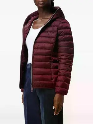 SAVE THE DUCK Alexis Quilted Hooded Jacket - Red