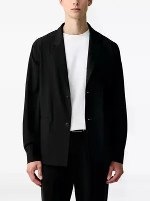 Armani Exchange Logo-tag Blazer - Black