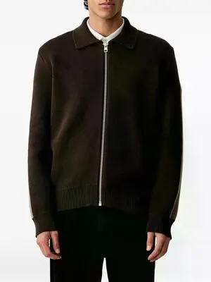 Marc O'polo Side-stripe Zip-up Sweater