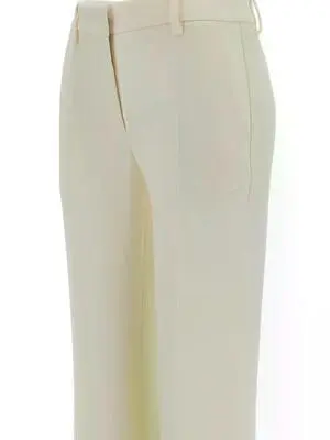 Alberto Biani Wide-leg Cady Trousers