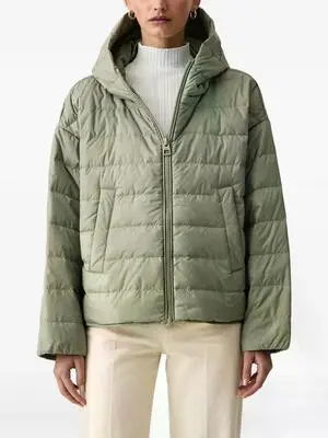 Marc O'polo Quilted Hooded Jacket - Green